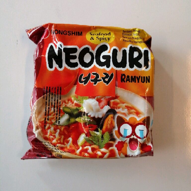 Neoguri Ramyun Seafood and spicy 120g - Afthoniastore