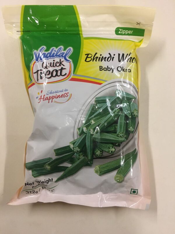 Okra whole Vadilal 312gr frozen - Afthoniastore